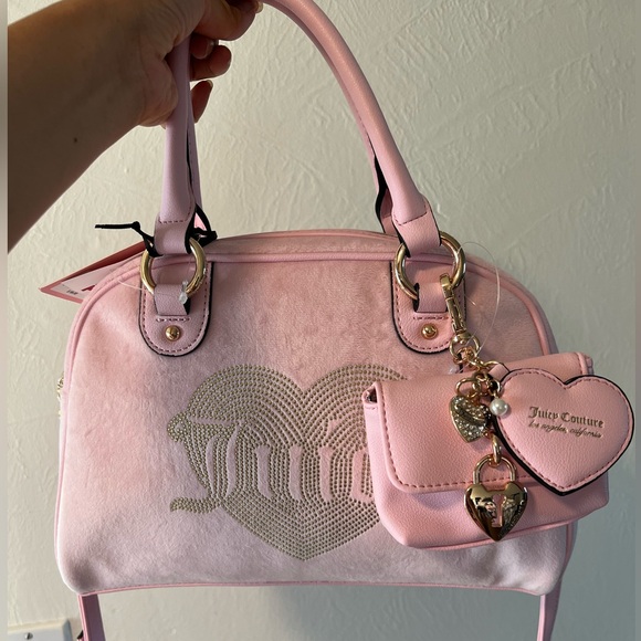 Juicy Couture | Bags | Juicy Couture Queen Couture Satchel Pink | Poshmark